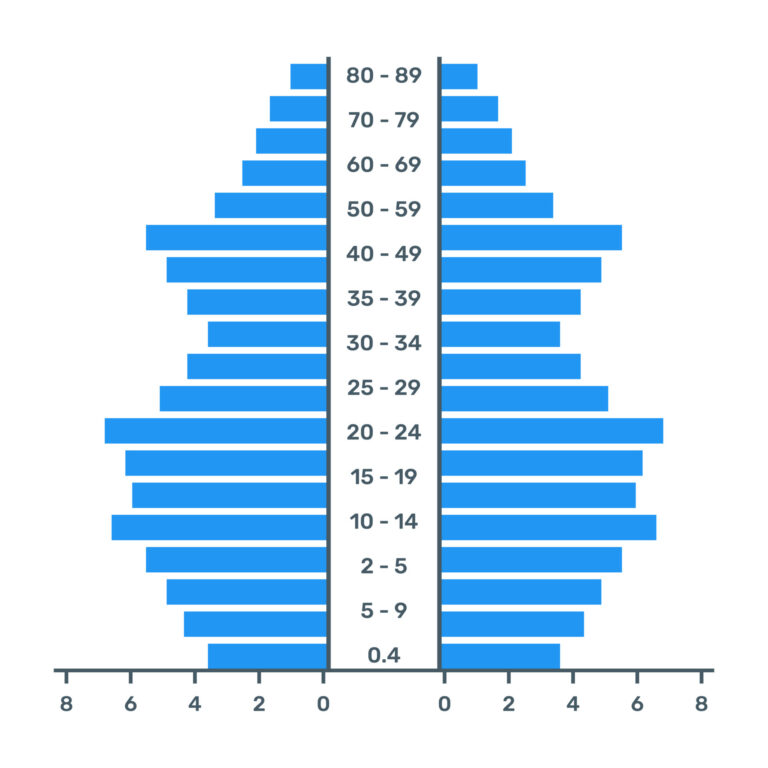 Population Pyramid Clip Art: Visual Demographics!