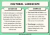 What is Cultural Landscape in AP Human Geography? Explained