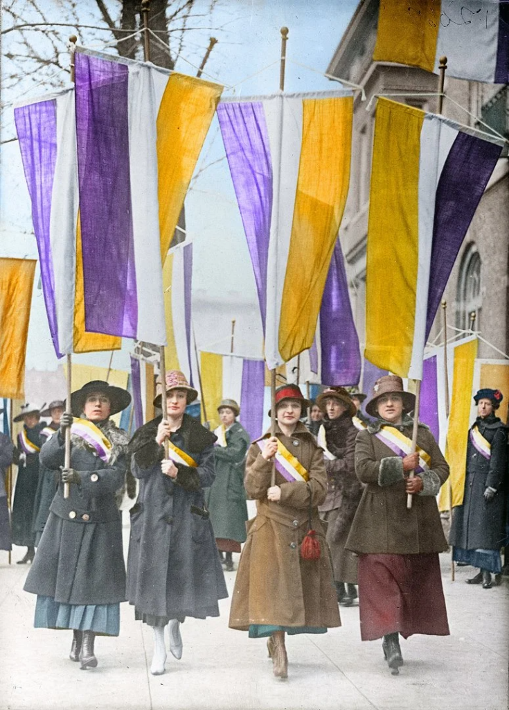 What Colors Did the Suffragettes Wear and Why?