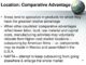 Comparative Advantage AP Human Geography