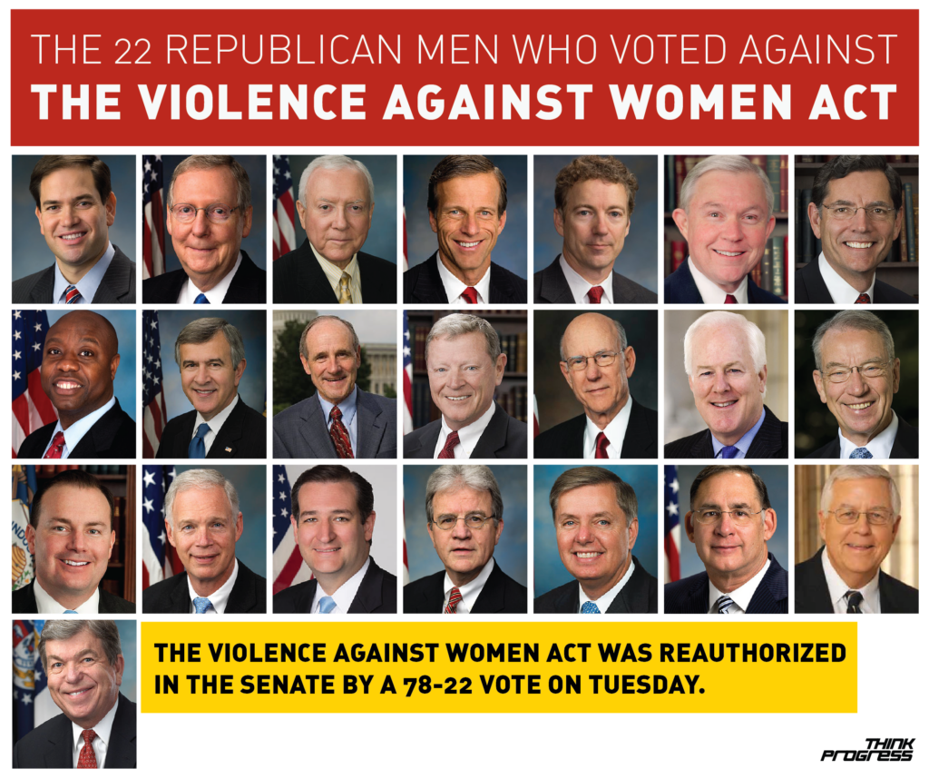 Senate to Vote on International Violence Against Women Act Tomorrow