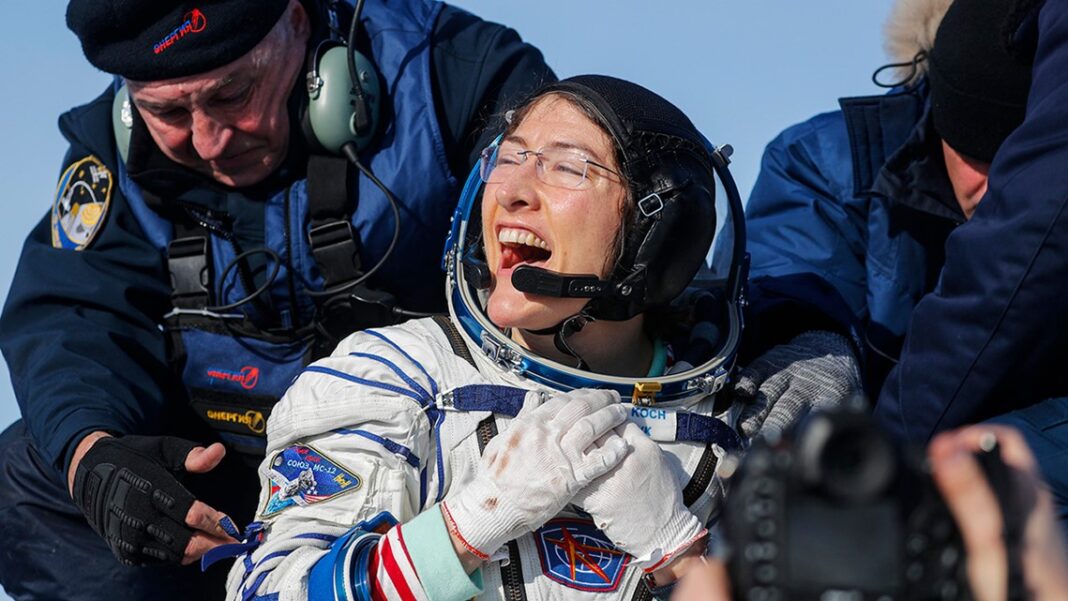 Astronaut Christina Koch Returns to Earth After Record-Breaking Mission