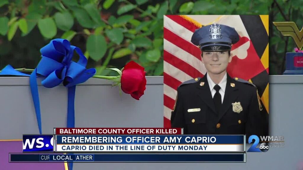 Baltimore Female Officer Killed in Line of Duty Honored