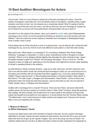 Acting Scenes for Two Women: Powerful Monologues & Dialogue Duets