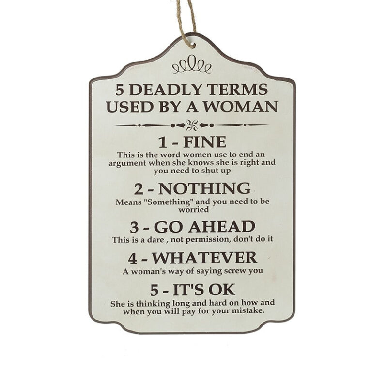 Decoded: The 5 Deadly Terms Women Use (And What They REALLY Mean)